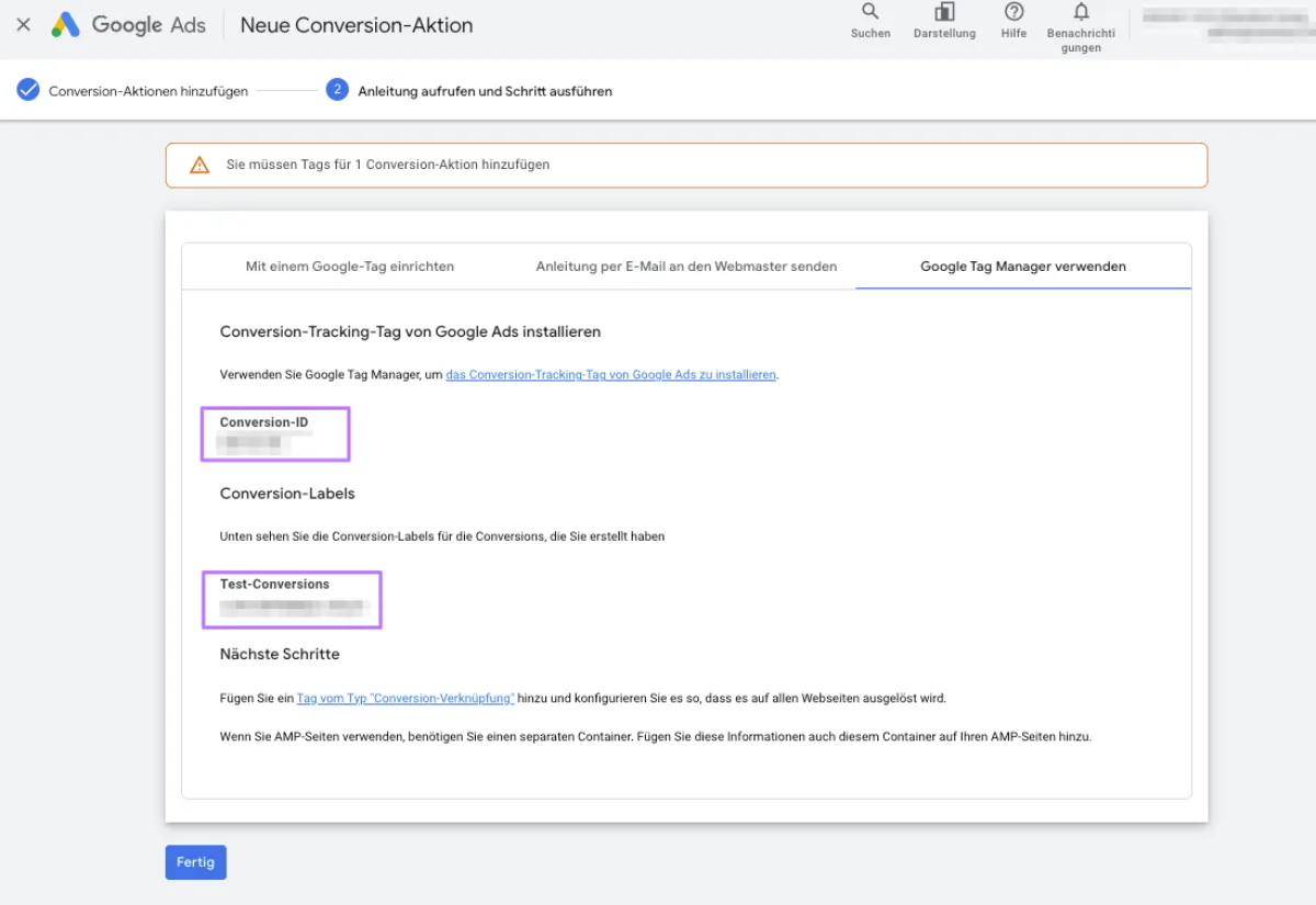 Google Ads Conversion Tracking für zuverlässige Daten einrichten